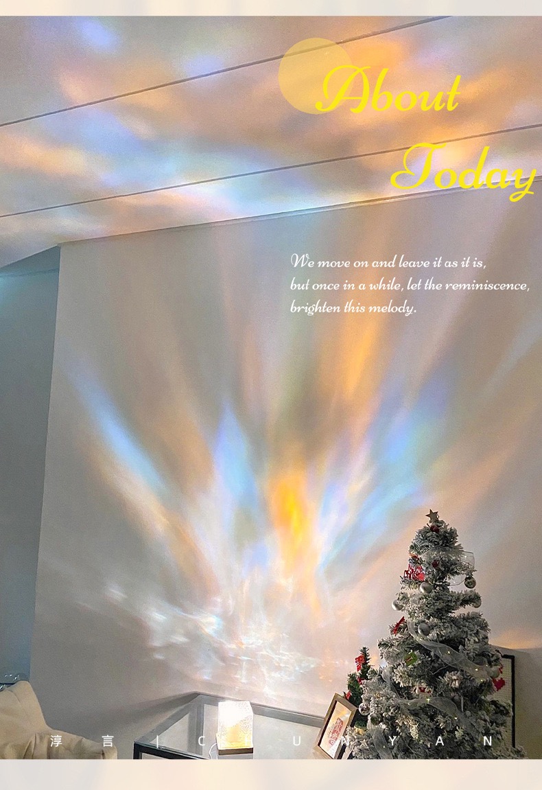 Water ripple night light - BAIERBAI CO.,LTD